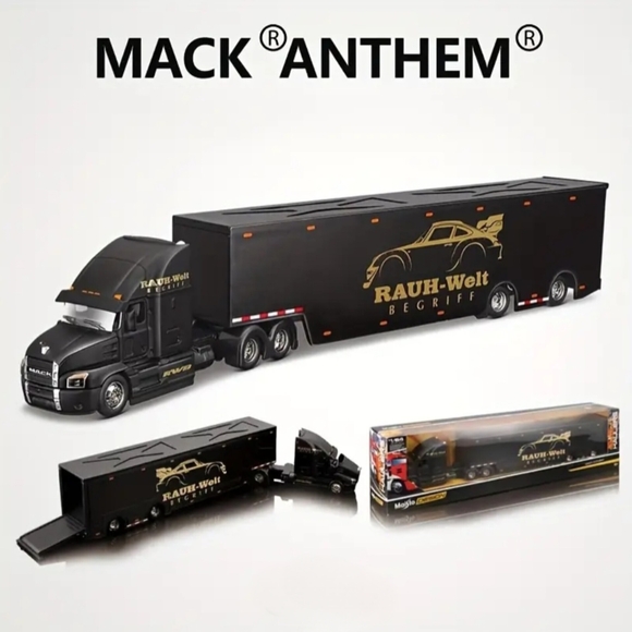 maisto | Toys | Rwb Porsche Black Mack Anthem Delivery Truck Model ...
